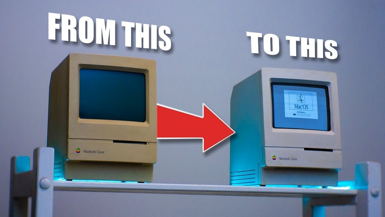 De-Yellowing and Restoring Classic Macintosh Computers: A DIY Guide ...